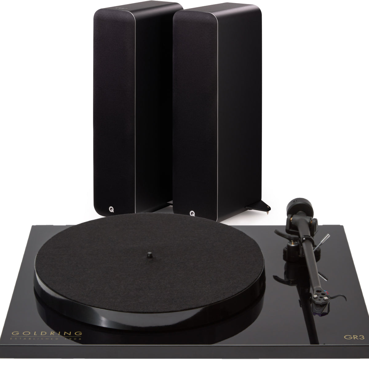 Goldring GR3 Turntable + Q Acoustic M40 Active Turntable System – Doug ...