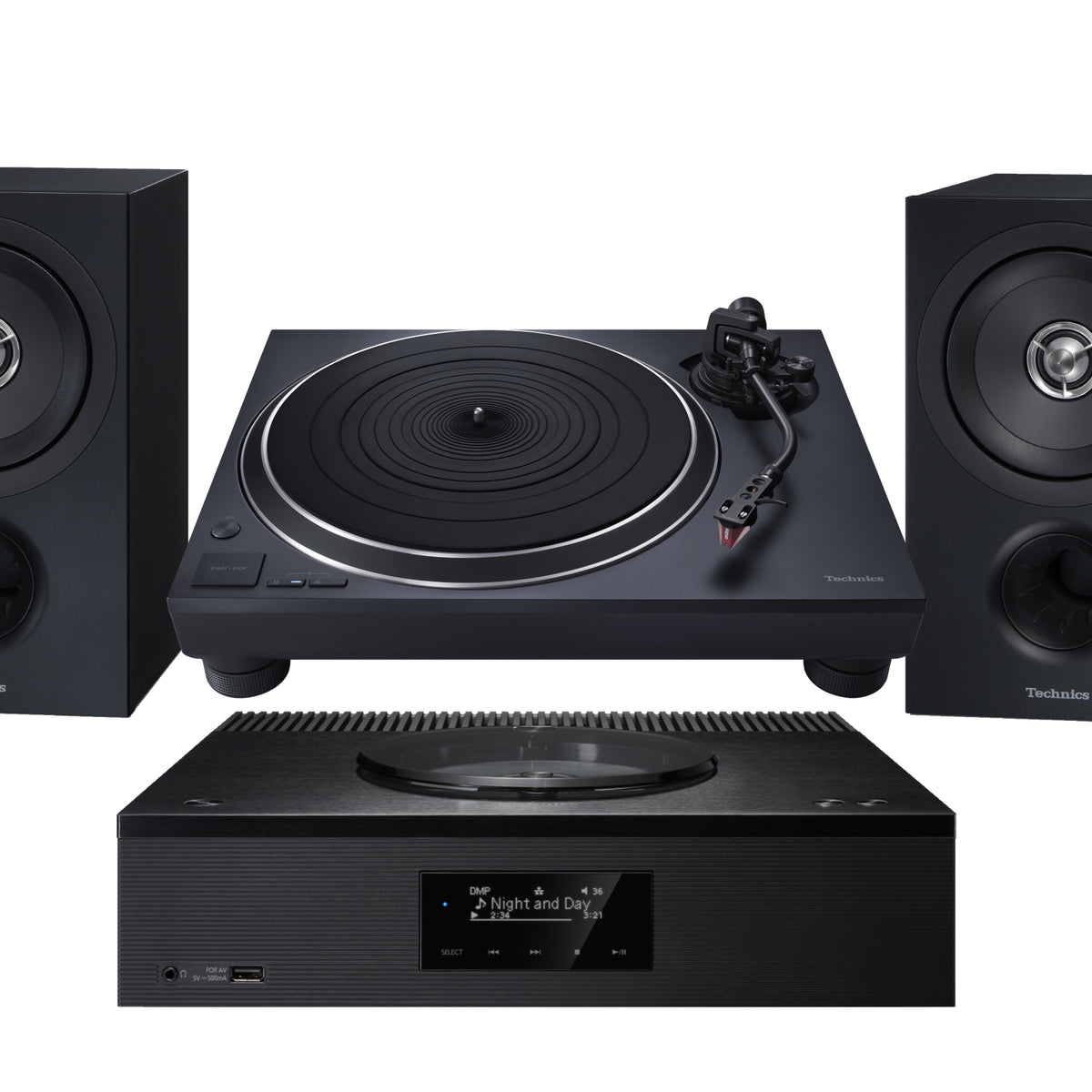 Technics SA-C600 System, 1500C Turntable & Speaker Package – Doug Brady ...